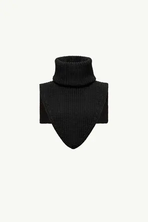 Moncler Wool Neck Warmer - Black