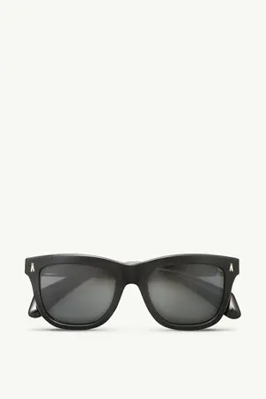 Moncler Bronzz Rectangular Sunglasses - Black