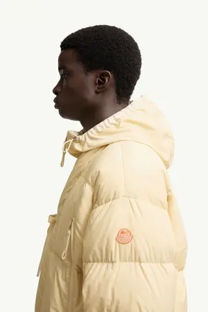 MONCLER X GILGA FARM DESIGNED BY DONALD GLOVER X Gilga Farm Donald Glover Tangelo Short Down Jacket