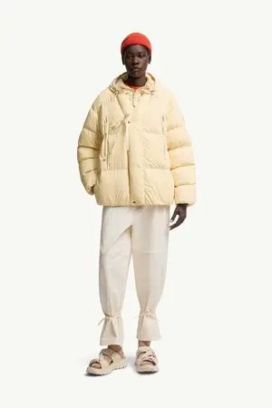 MONCLER X GILGA FARM DESIGNED BY DONALD GLOVER X Gilga Farm Donald Glover Tangelo Short Down Jacket