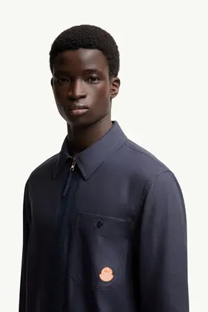 MONCLER X GILGA FARM DESIGNED BY DONALD GLOVER X Gilga Farm Donald Glover Linen Blend Shirt