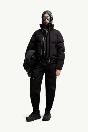 MONCLER X EDWARD ENNINFUL Seymour Short Down Jacket - Black