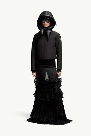 MONCLER X EDWARD ENNINFUL Krovanh Short Down Jacket - Black