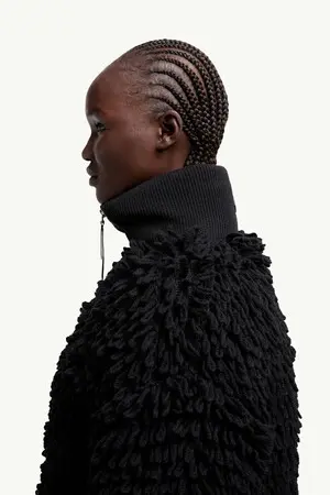 MONCLER X EDWARD ENNINFUL Wool Blend Zip-up Cardigan