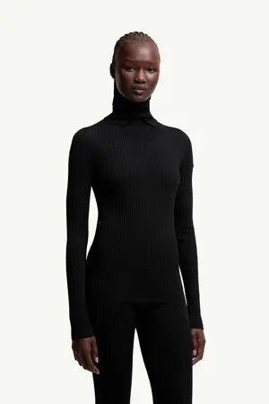 MONCLER X EDWARD ENNINFUL Wool Turtleneck Sweater