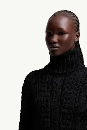 MONCLER X EDWARD ENNINFUL Wool Turtleneck Sweater
