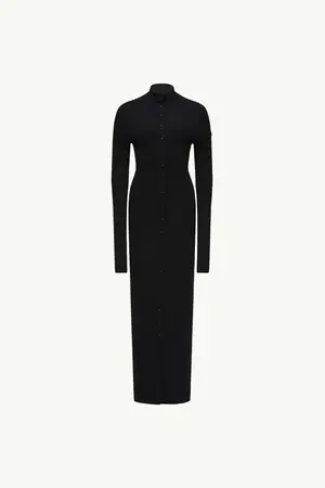 MONCLER X EDWARD ENNINFUL Wool Turtleneck Dress