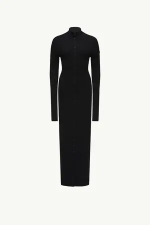 MONCLER X EDWARD ENNINFUL Wool Turtleneck Dress