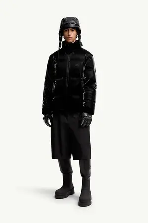 MONCLER X A$AP ROCKY Throttle Reversible 2-in-1 Down Jacket - Black