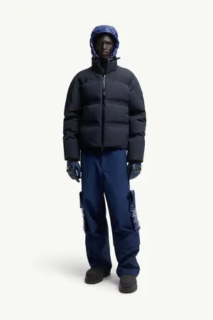 MONCLER X A$AP ROCKY Rally Short Down Jacket - Blue