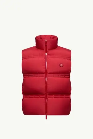 MONCLER X A$AP ROCKY Sparky Down Vest - Red