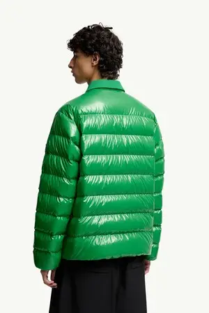 MONCLER X A$AP ROCKY Vardar Down Polo Shirt Jacket - Green