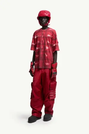 MONCLER X A$AP ROCKY Cotton T-shirt - Red
