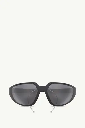 Moncler Laszer Mask Sunglasses - Black