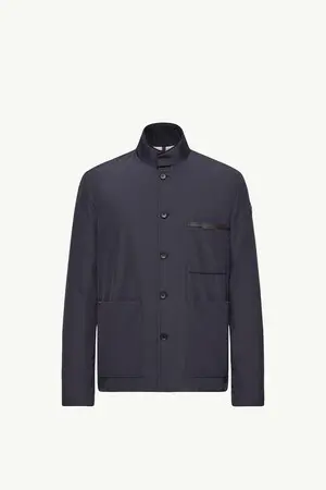 Moncler Westerlies Down Shirt Jacket - Blue