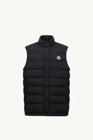 Moncler Barthe Down Vest - Blue