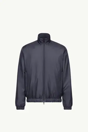 Moncler Berre Short Down Jacket - Blue