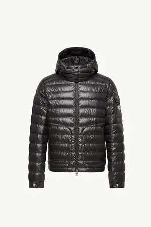 Moncler Lauros Hooded Short Down Jacket - Black