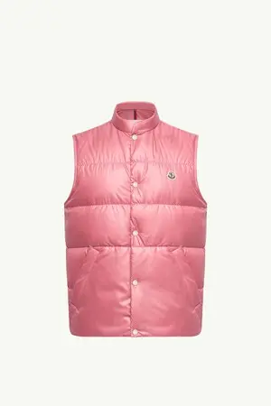 Moncler Restigo Down Vest - Pink