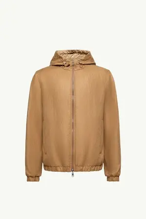 Moncler Duguay Reversible Hooded Jacket - Brown