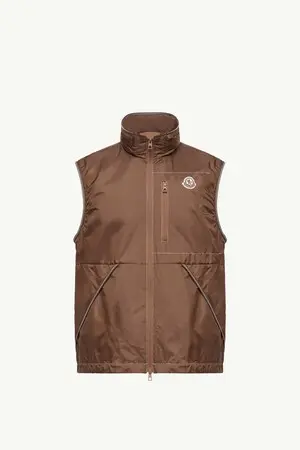 Moncler Ansiei Vest - Brown