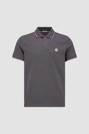 Moncler Logo Patch Polo Shirt