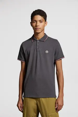 Moncler Logo Patch Polo Shirt