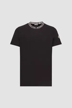 Moncler Logo T-shirt - Black