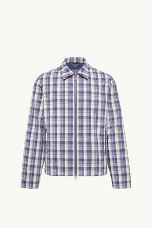 Moncler Giausar Checked Ripstop Shirt Jacket - Multicolor