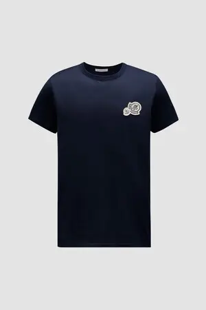 Moncler Double Logo Patch Cotton T-shirt