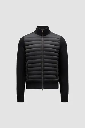 Moncler Padded Cotton Zip-up Cardigan