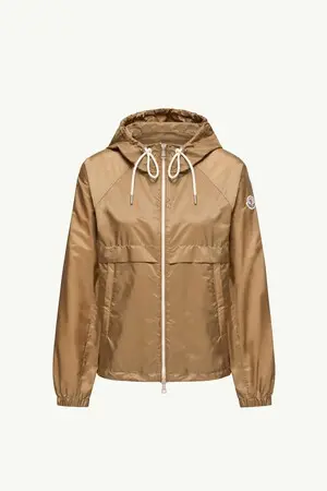 Moncler Coquelicot Hooded Jacket - Beige