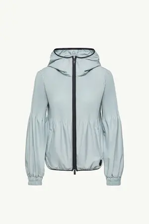 Moncler Anemone Zip-up Hooded Jacket - Green