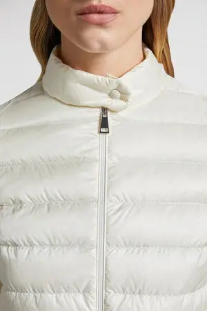 Moncler Lans Short Down Jacket - White