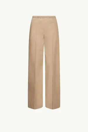 Moncler Cotton Poplin Pants - Beige