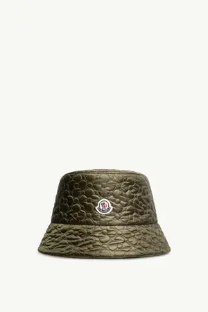 Moncler Reversible Padded Bucket Hat - Green
