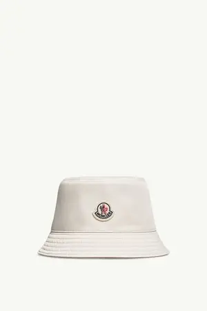 Moncler Reversible Bucket Hat White