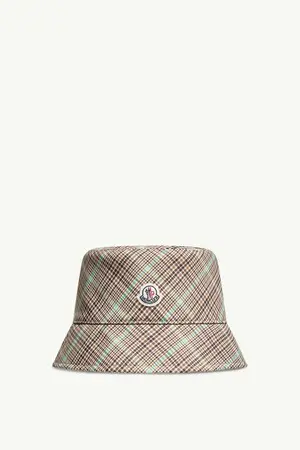 Moncler Checked Bucket Hat