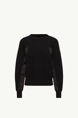 Moncler Cotton Sweater - Black