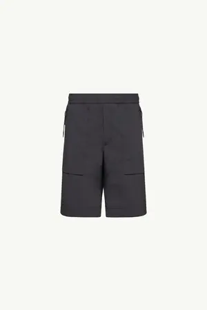 Moncler Technical Froissé Shorts - Black