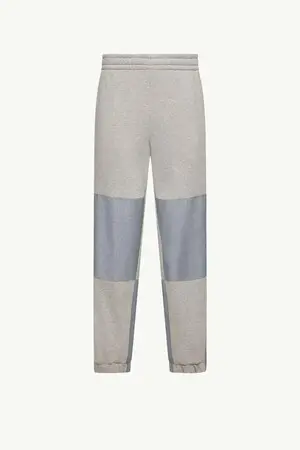 Moncler Cotton & Chambray Sweatpants - Grey