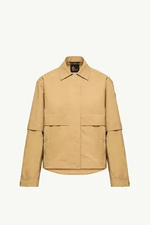 Moncler Aubenas 2-in-1 Shirt Jacket - Beige