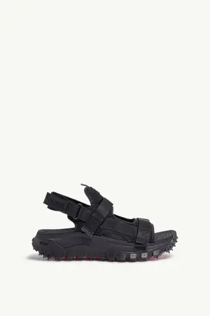 Moncler Trailgrip Vela Sandals - Black