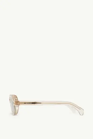 Moncler Suntrap Rectangular Sunglasses