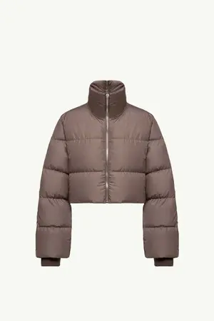 MONCLER + RICK OWENS Cyclopic Short Down Jacket - Brown