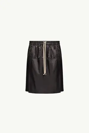 MONCLER + RICK OWENS Kiltshorts Skort - Black