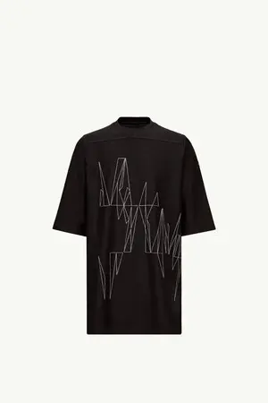 MONCLER + RICK OWENS Jumbo Cotton T-shirt - Black