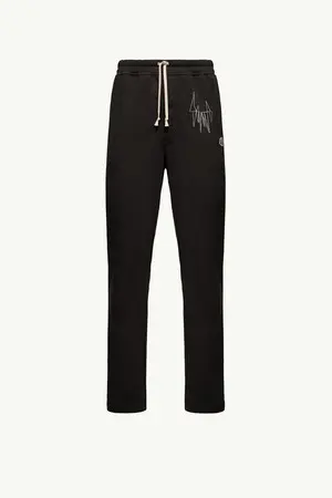 MONCLER + RICK OWENS Cotton Sweatpants - Black