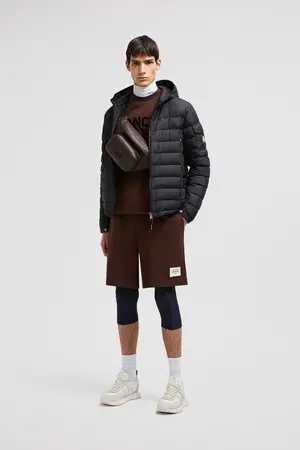 Moncler Galion Hooded Short Down Jacket