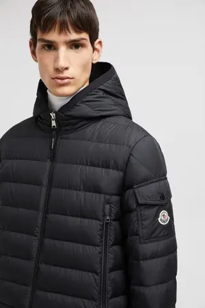 Moncler Galion Hooded Short Down Jacket